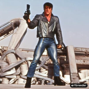 The Terminator played by Sylvester Stallone - Future Fantasy Art ...