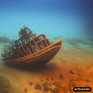Shipwreck undersea [Anime-style] - Future Fantasy Art Exhibition ...